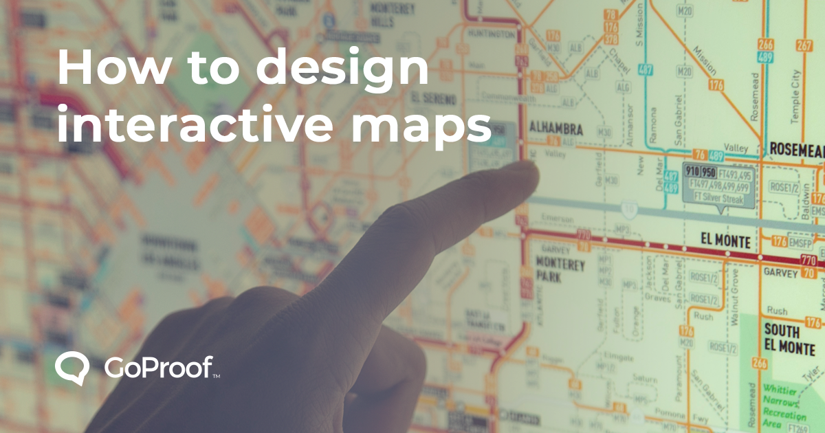 Tips for designing interactive maps